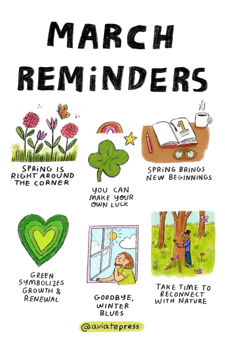 Hello, March